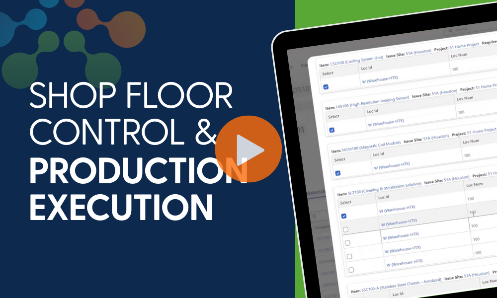 Shop Floor Control & Production Execution Product Demo | Rootstock